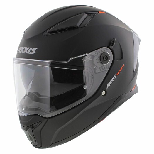 Axxis Panther SV fullface helmet solid matt black Helmetdiscounter